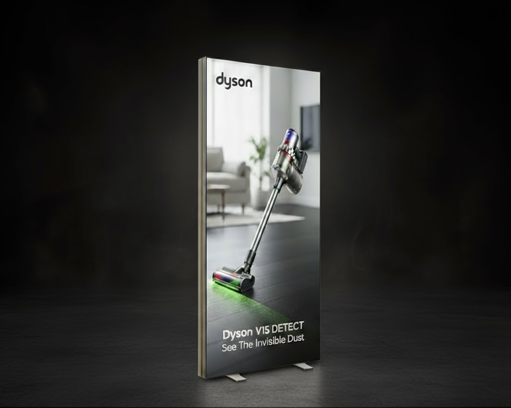 1m x 2.25m Lightbox LED Display Stand – Lightbox Displays