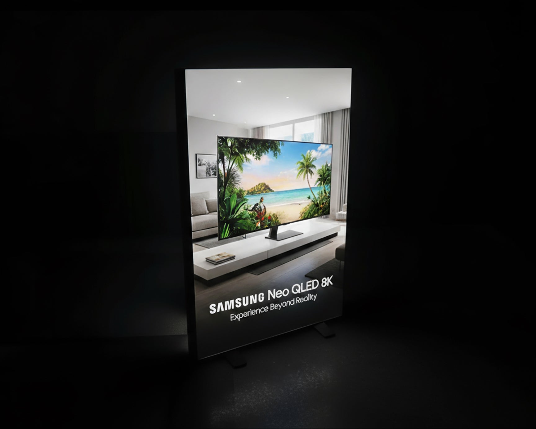 1m x 1.5m Lightbox LED Display Stand – Lightbox Displays